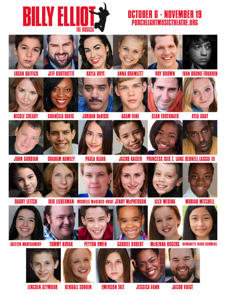 Announcing the Cast and Creative team of “Billy Elliot the Musical ...