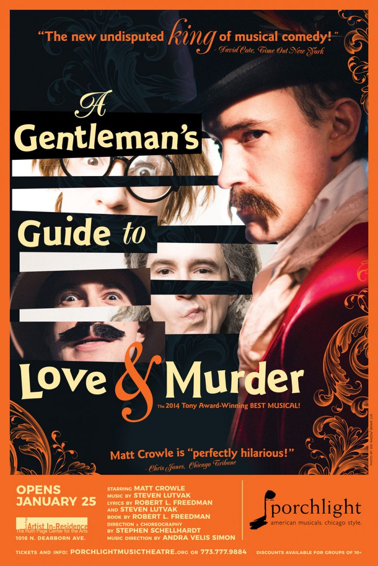 A Gentleman’s Guide to Love & Murder | Porchlight Music Theatre