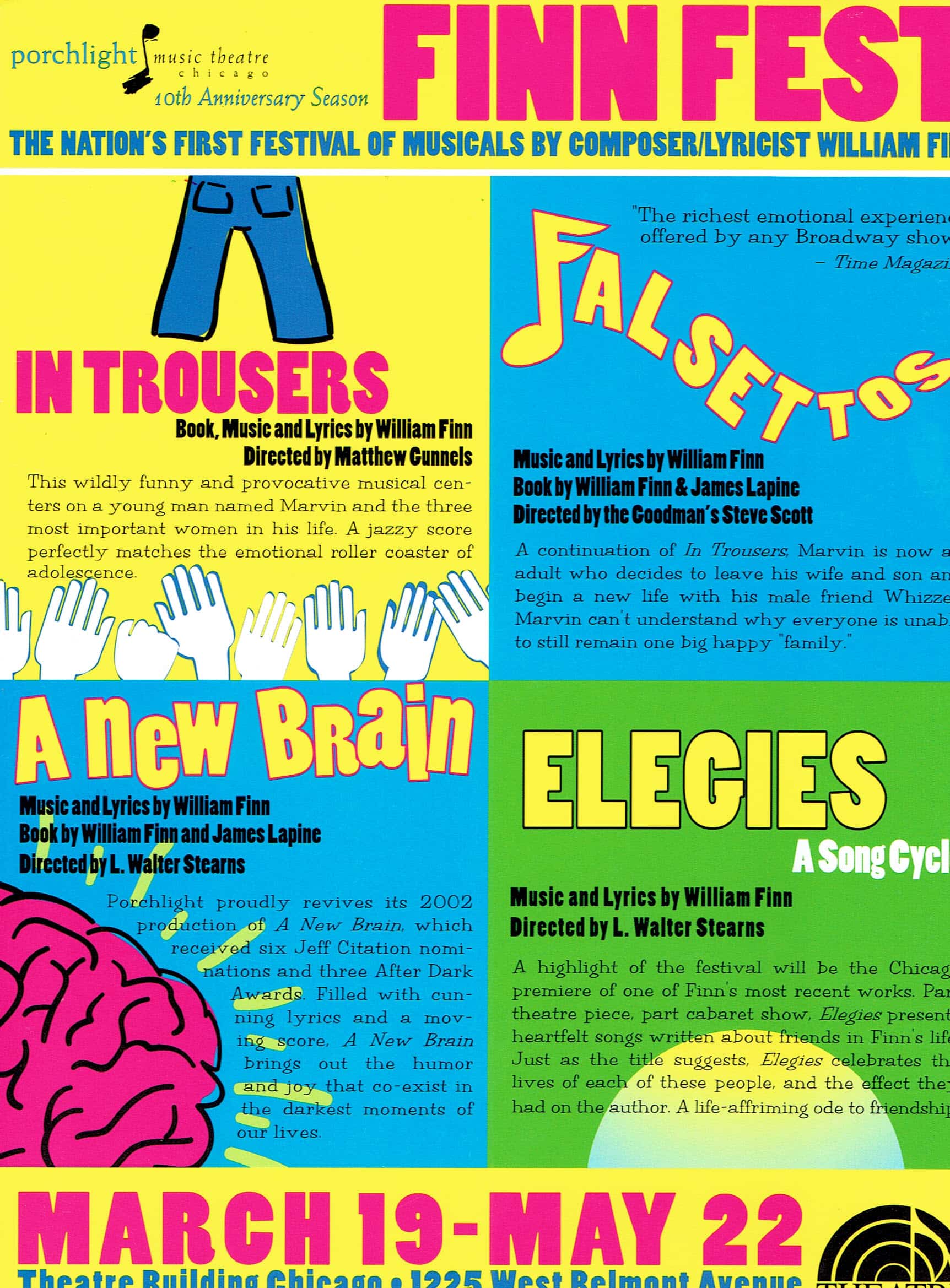 Production History | Porchlight Music Theatre