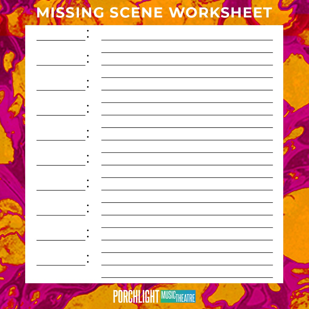 Education Activities | Porchlight Music Theatre